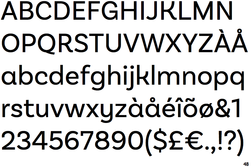 Identifont - Basic Sans Alternate