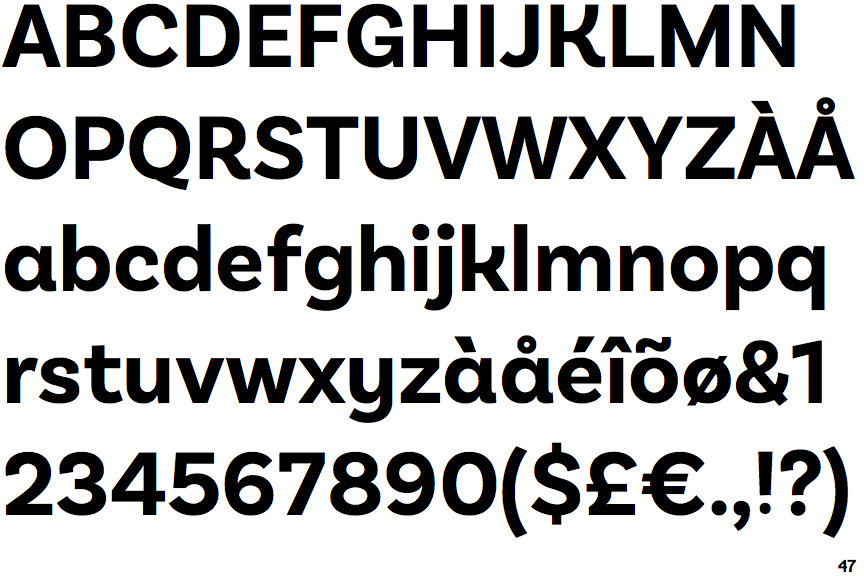 Identifont - Basic Sans Alternate Bold