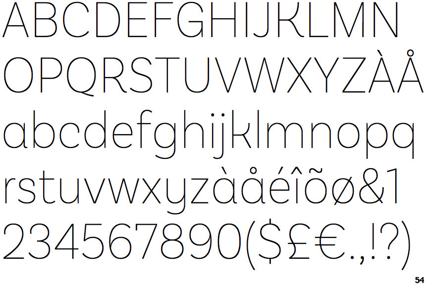 Identifont - Basic Sans Alternate Narrow Thin