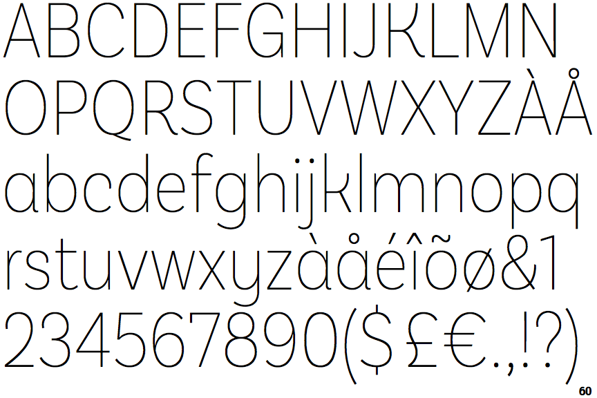 Identifont - Basic Sans Alternate Condensed Thin