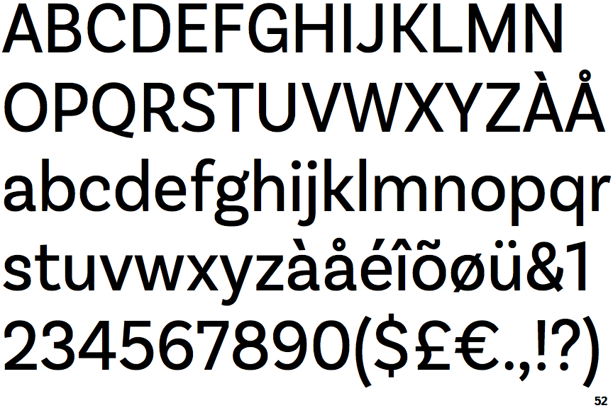 Identifont - Basic Sans Narrow
