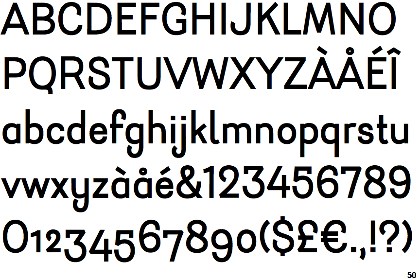 Identifont - Hogar Bold