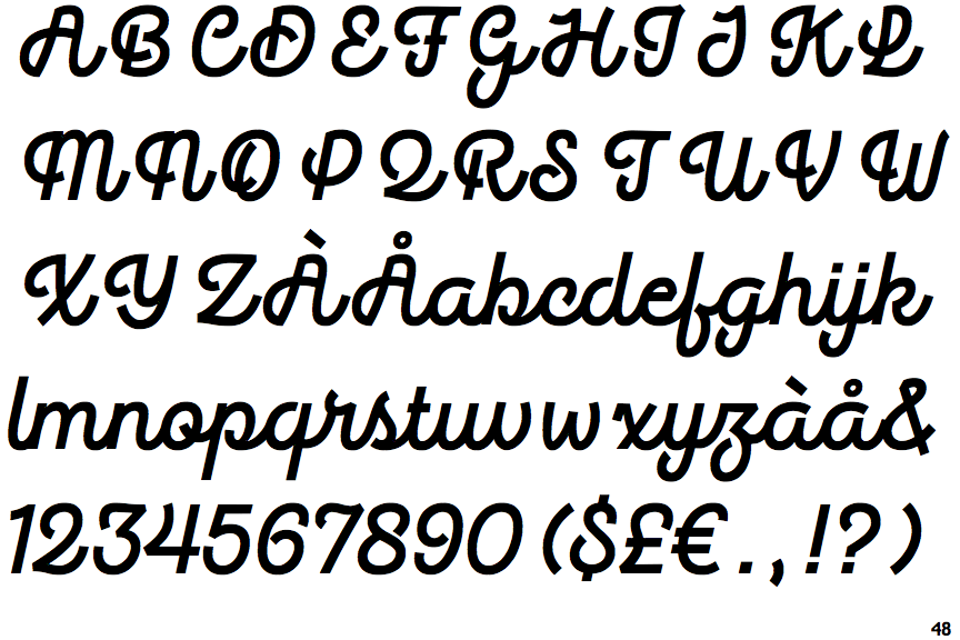 Identifont - Hogar Script Bold