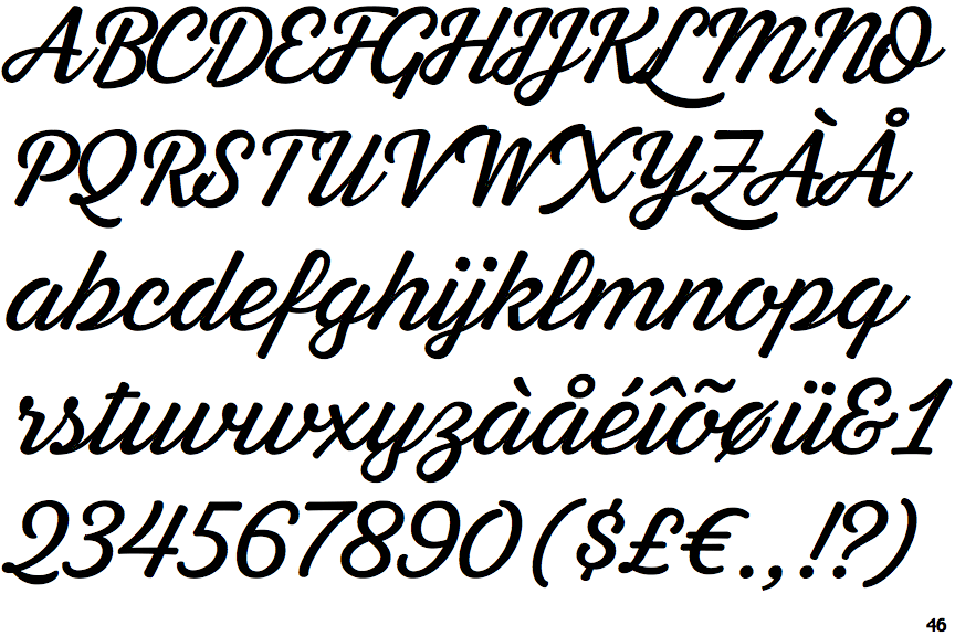 Identifont - Letteria Script