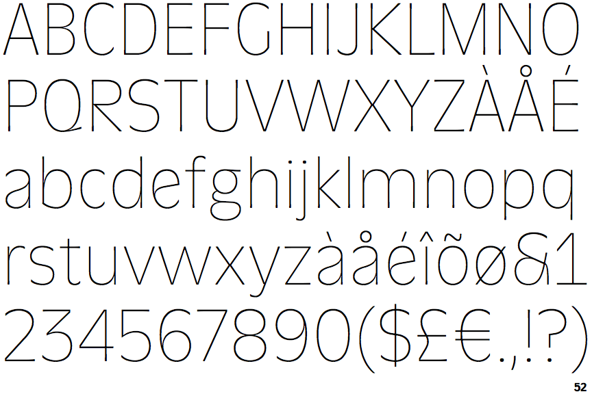 Identifont - Marsella Thin