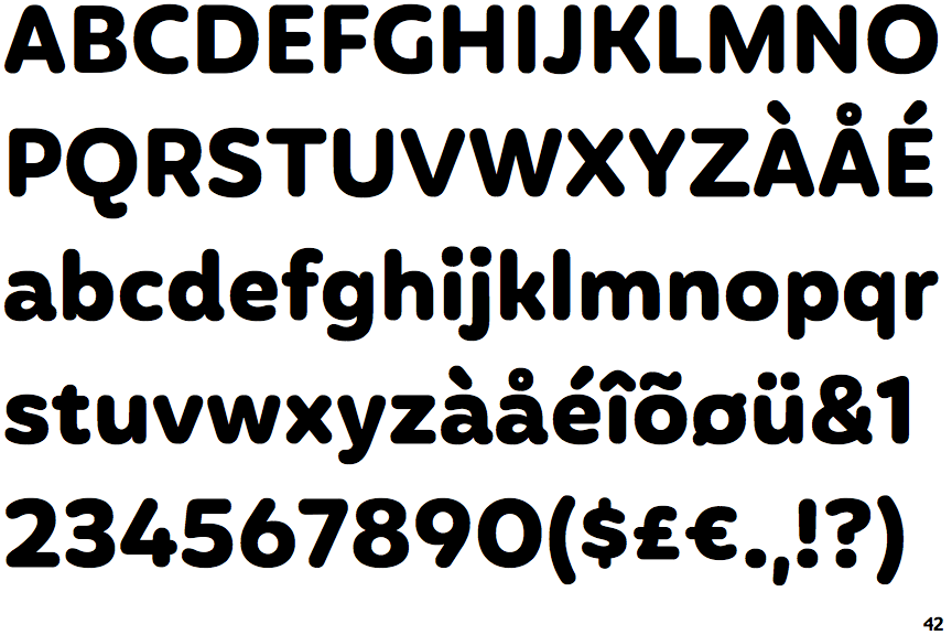 Identifont - Mohr Rounded Bold