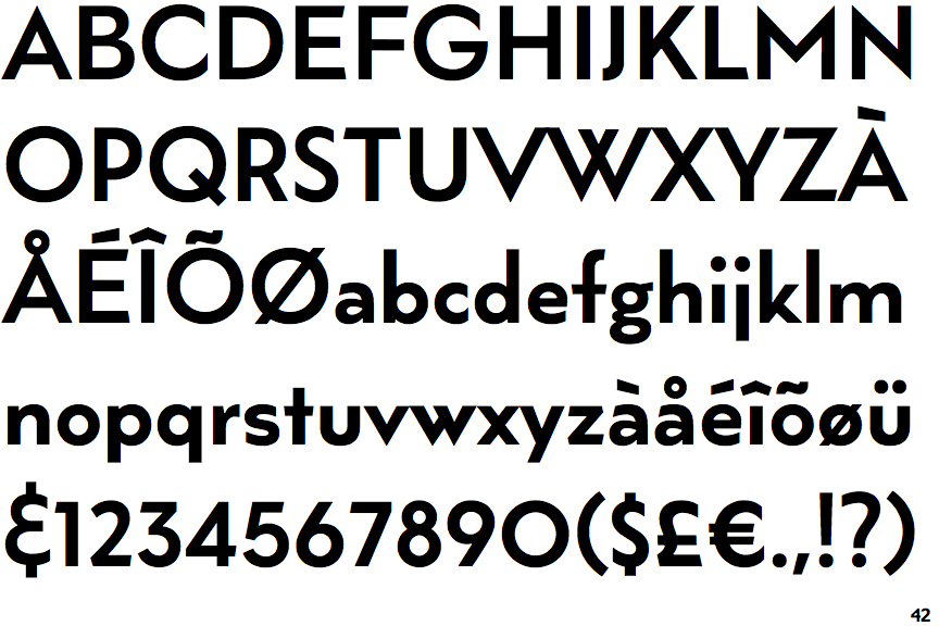 Identifont - Wright Deco Bold