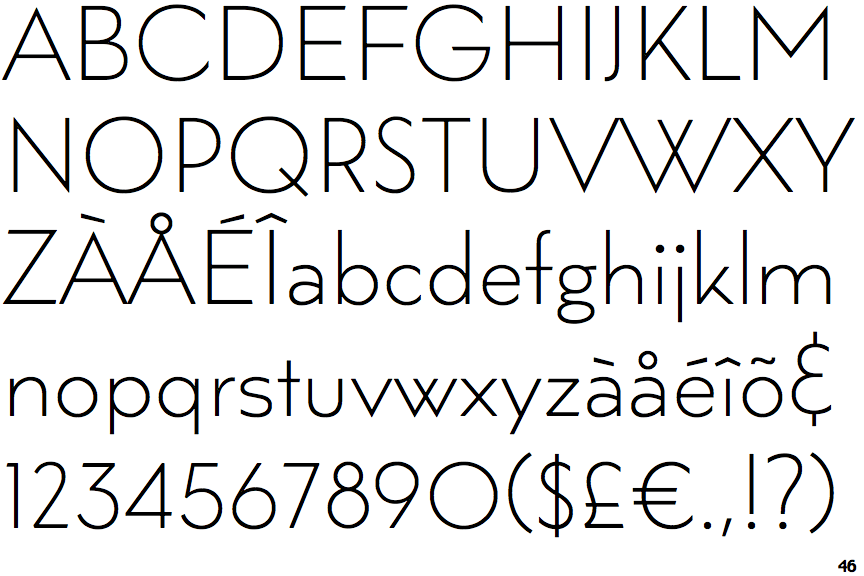 Identifont - Wright Deco Thin
