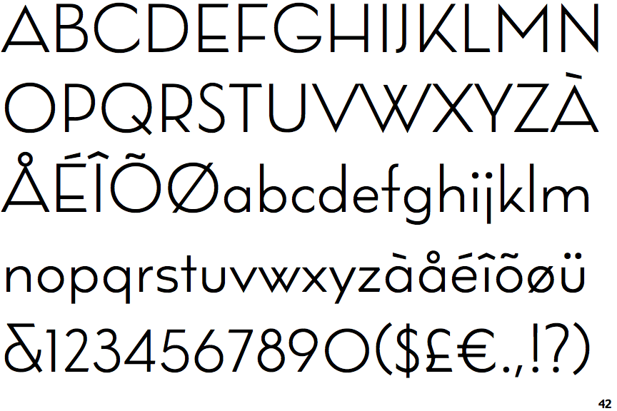 Identifont - Wright Pro Light