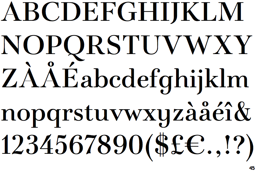 Identifont - Novantique Serif