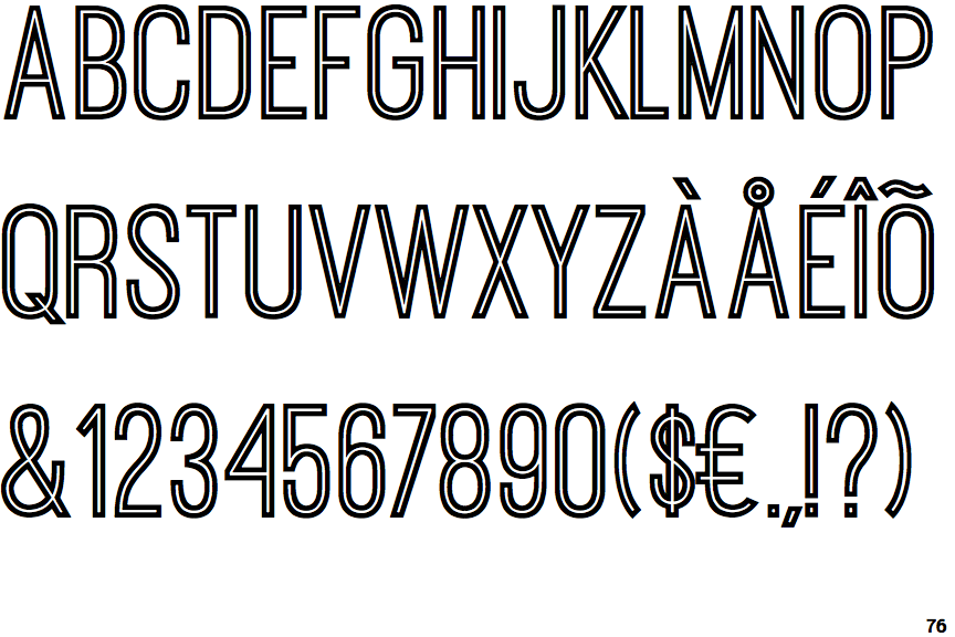Identifont - Ostrich Sans Inline