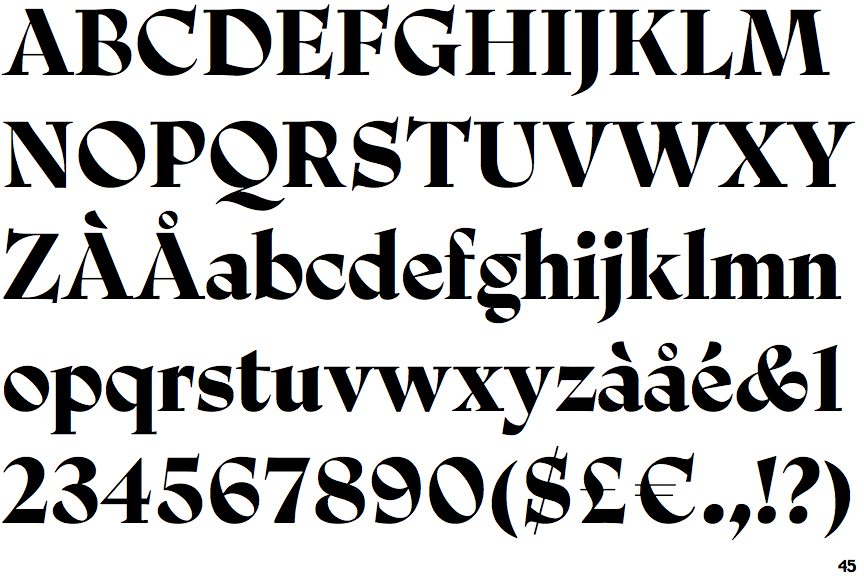 Identifont - Ciclo Display Bold