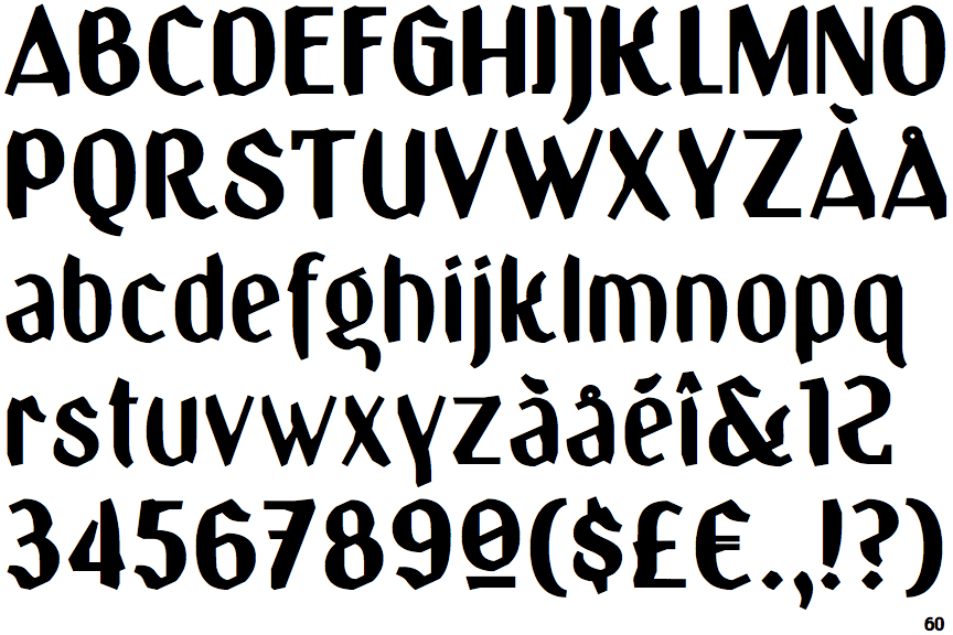 Identifont - Neo Gothic Bold
