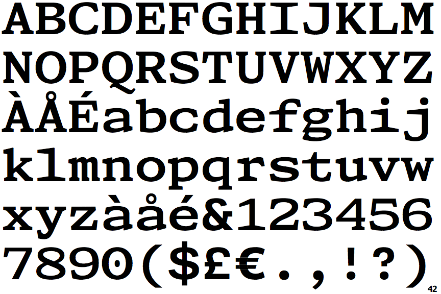 Identifont - Monaspace Xenon Wide Bold