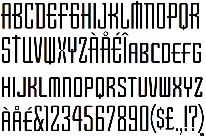 Identifont - Destijl