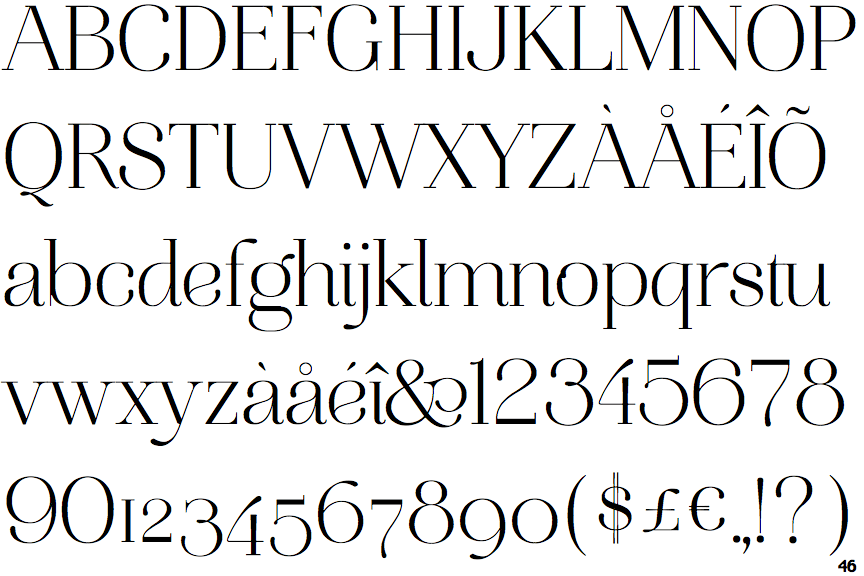 Identifont - Aire Bold