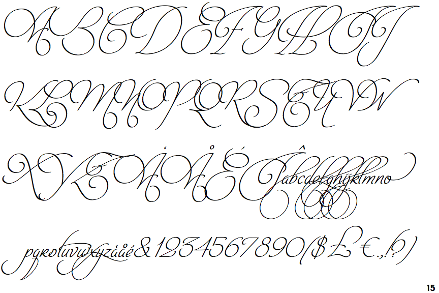 Identifont - Intima Script Three