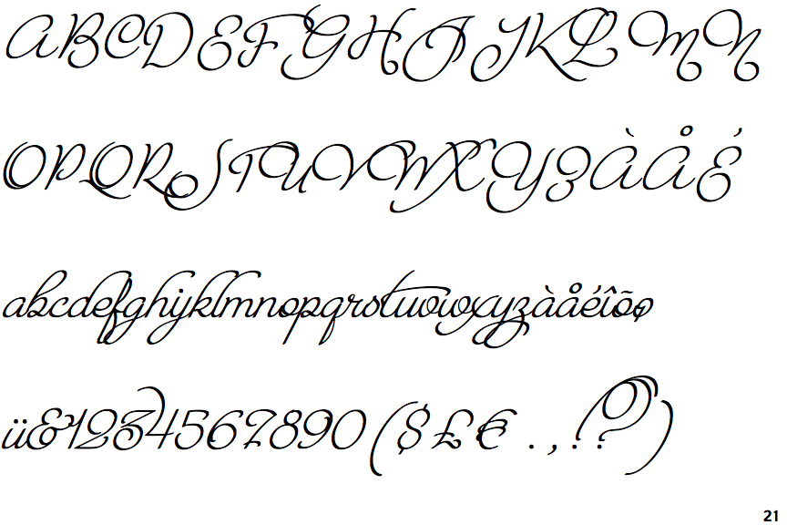 Identifont - Paradise Script One