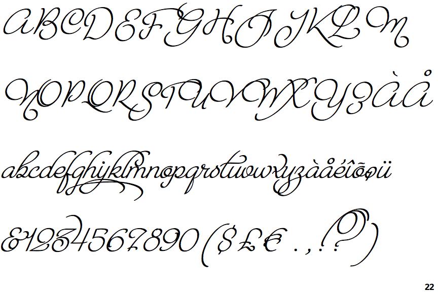 Identifont - Paradise Script Three