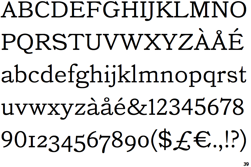 Identifont - LL Catalogue Light