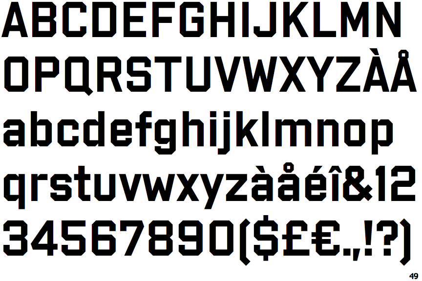 Identifont - LL Champion Sans