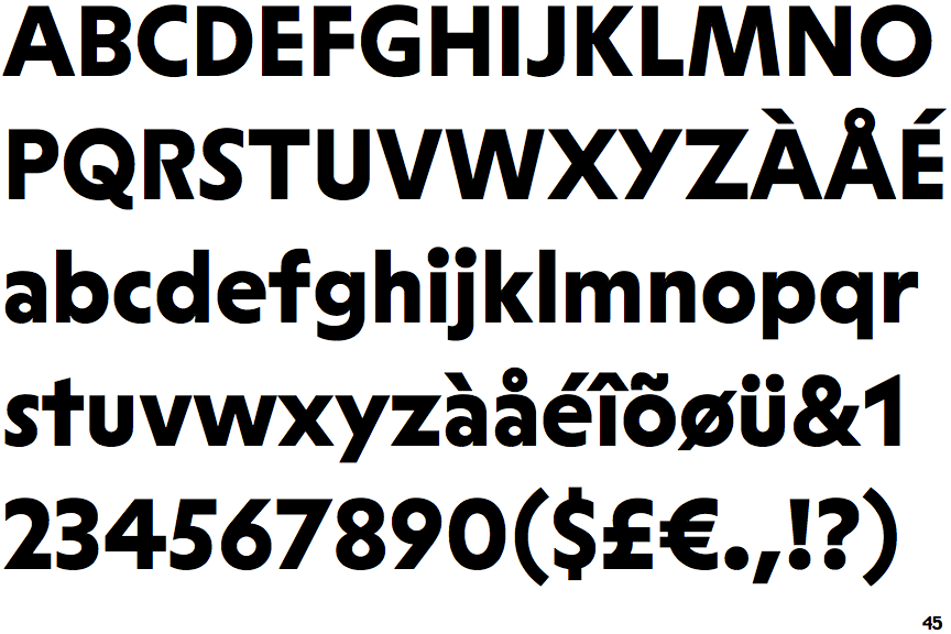 Identifont - LL Kristall Bold