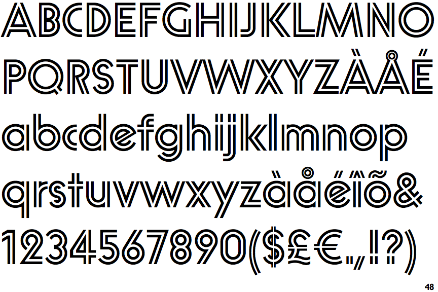 Identifont - LL Prisma Fatline Alternate