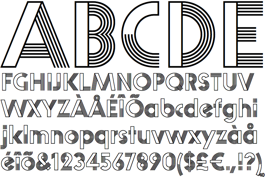 Identifont - LL Prisma Ivory