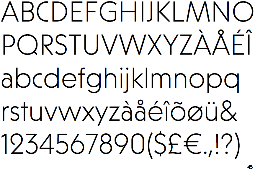 Identifont - LL Prisma Text Light