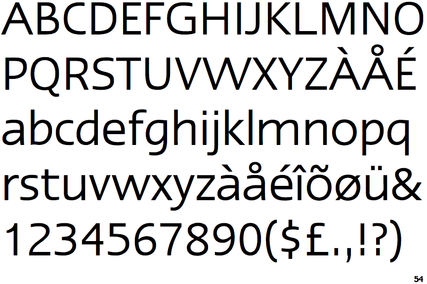 Identifont - Linotype Ergo