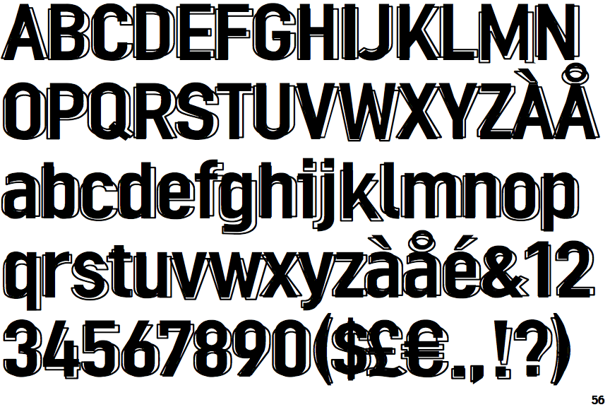 Identifont - Linotype Ordinar Double