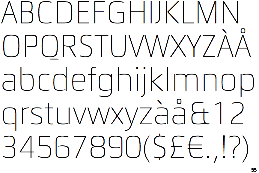 Identifont - Quitador Sans Ultra Light