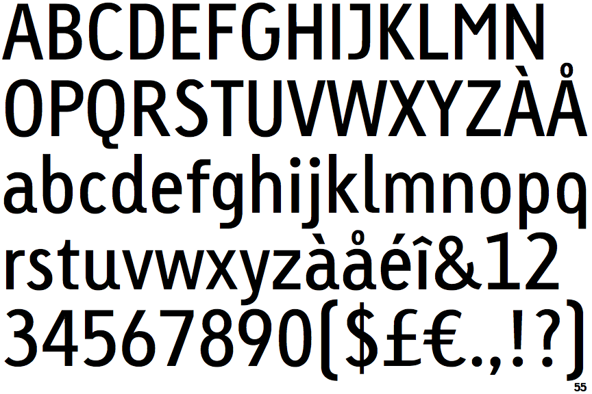 Identifont - Linotype Tetria Tab