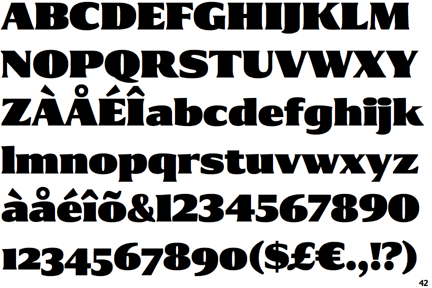 Identifont - Collier Compressed Ultra