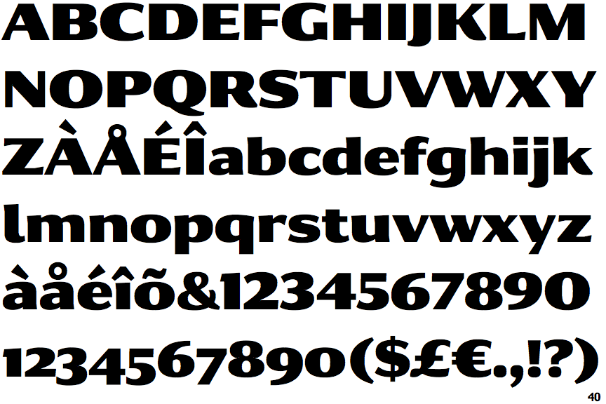 Identifont - Collier Sans Black