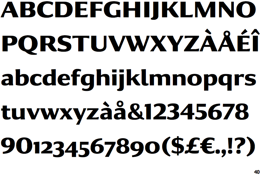 Identifont - Collier Sans Bold