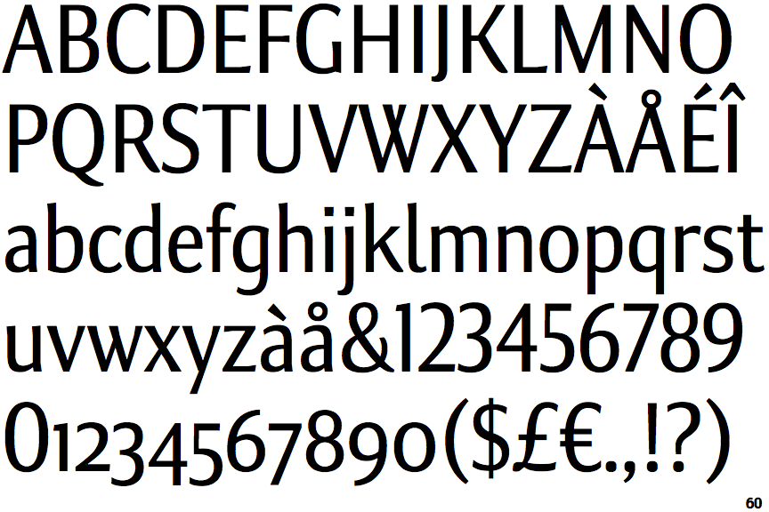 Identifont - Collier Sans Extra Condensed Light