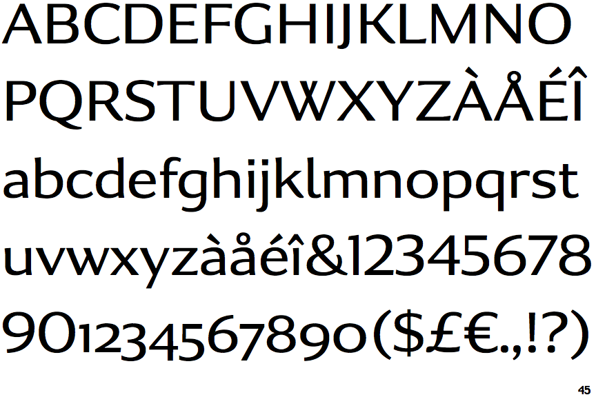 Identifont - Collier Sans Extra Extended Light