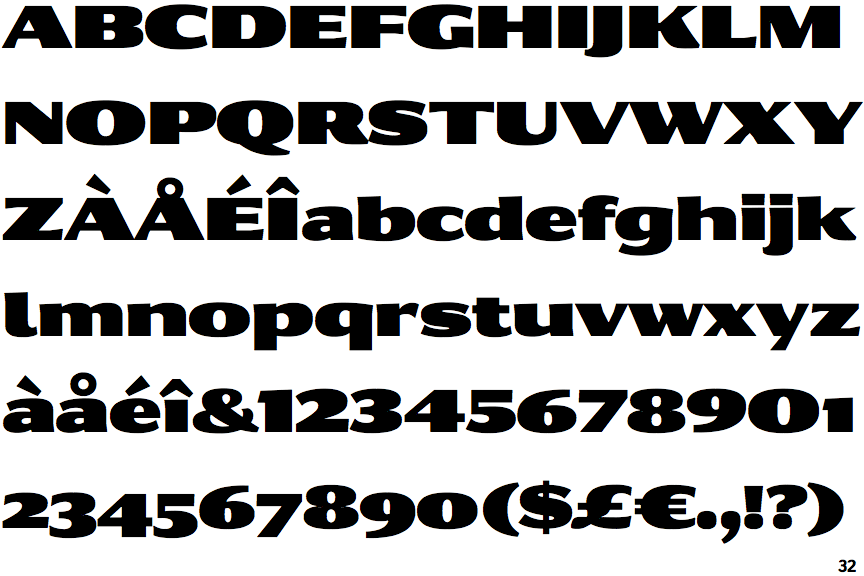 Identifont - Collier Sans Wide Ultra