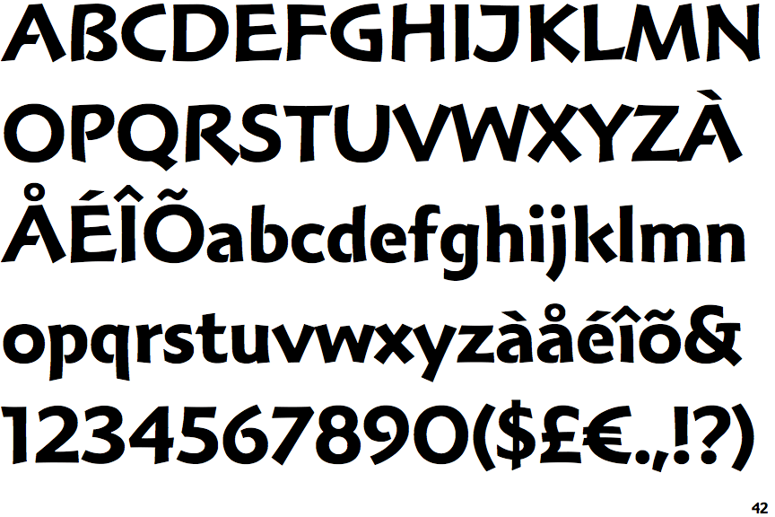Identifont - Hoffmann Bold