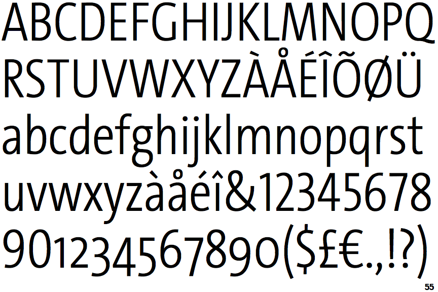 Identifont - TheSans Condensed Light