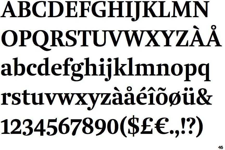 Identifont - Brenta Bold