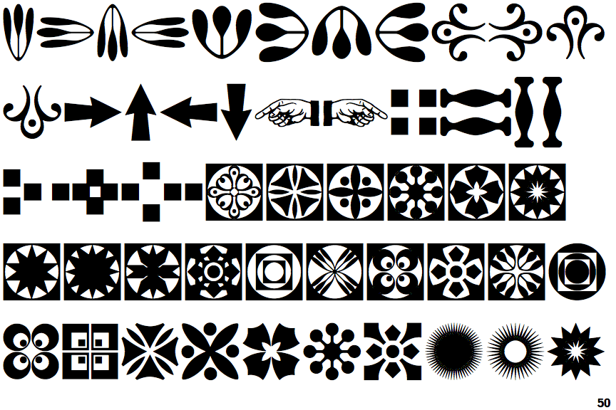 Identifont - Expansion Ornaments