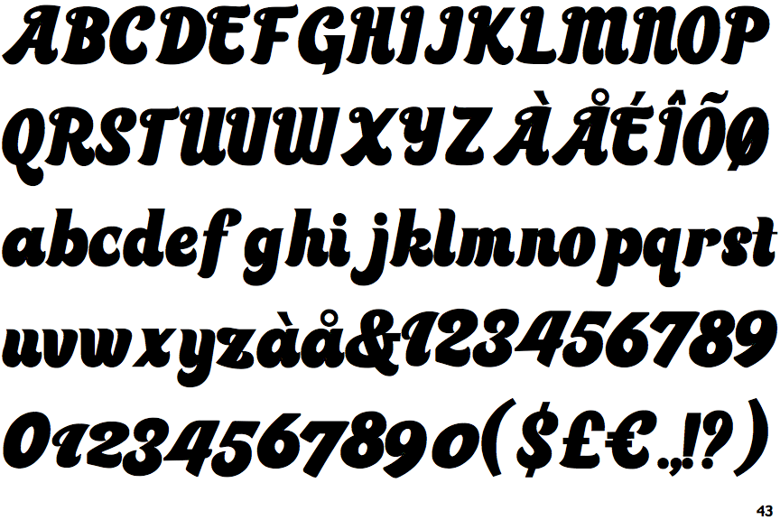 Identifont - Bad Rascal