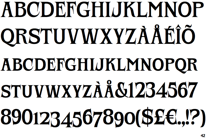 Identifont - Devil Candle Alternate