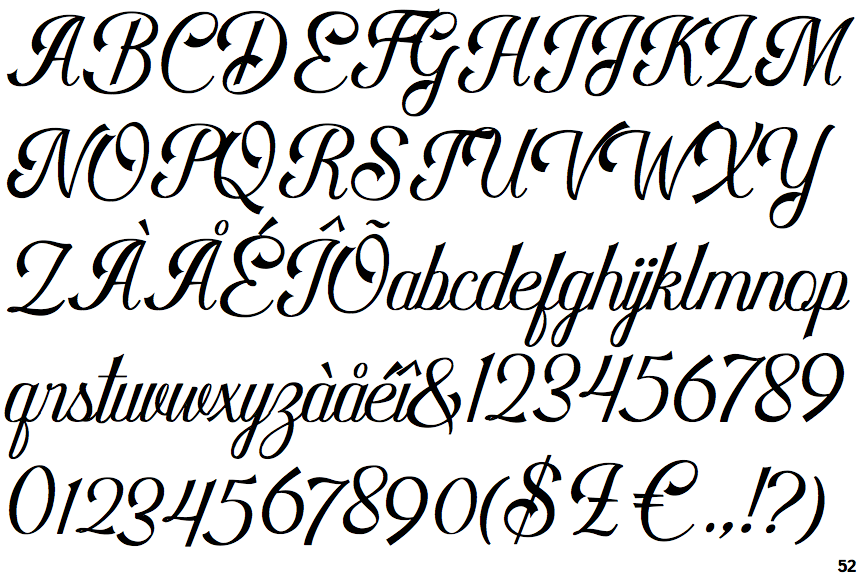 Identifont - Falkosta Script