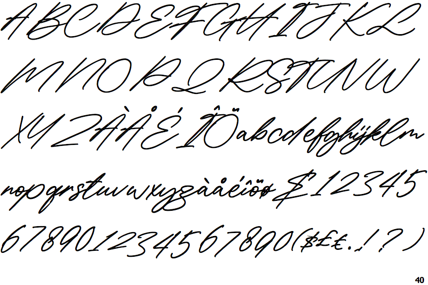 Identifont - Haigrast Script Bold