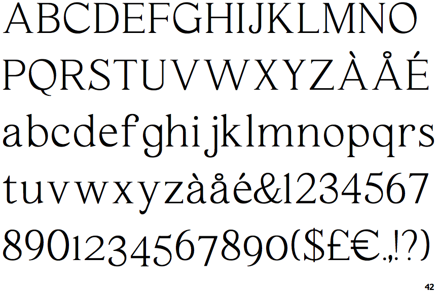 Identifont - Haigrast Serif