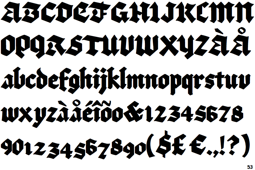 Identifont - Ransite Medieval