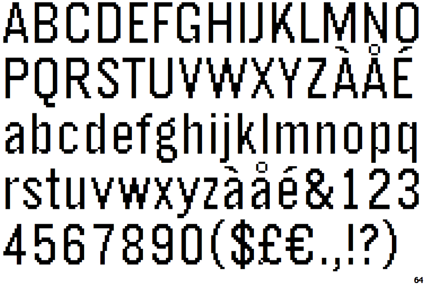 Identifont - Raster Gothic 28 Condensed